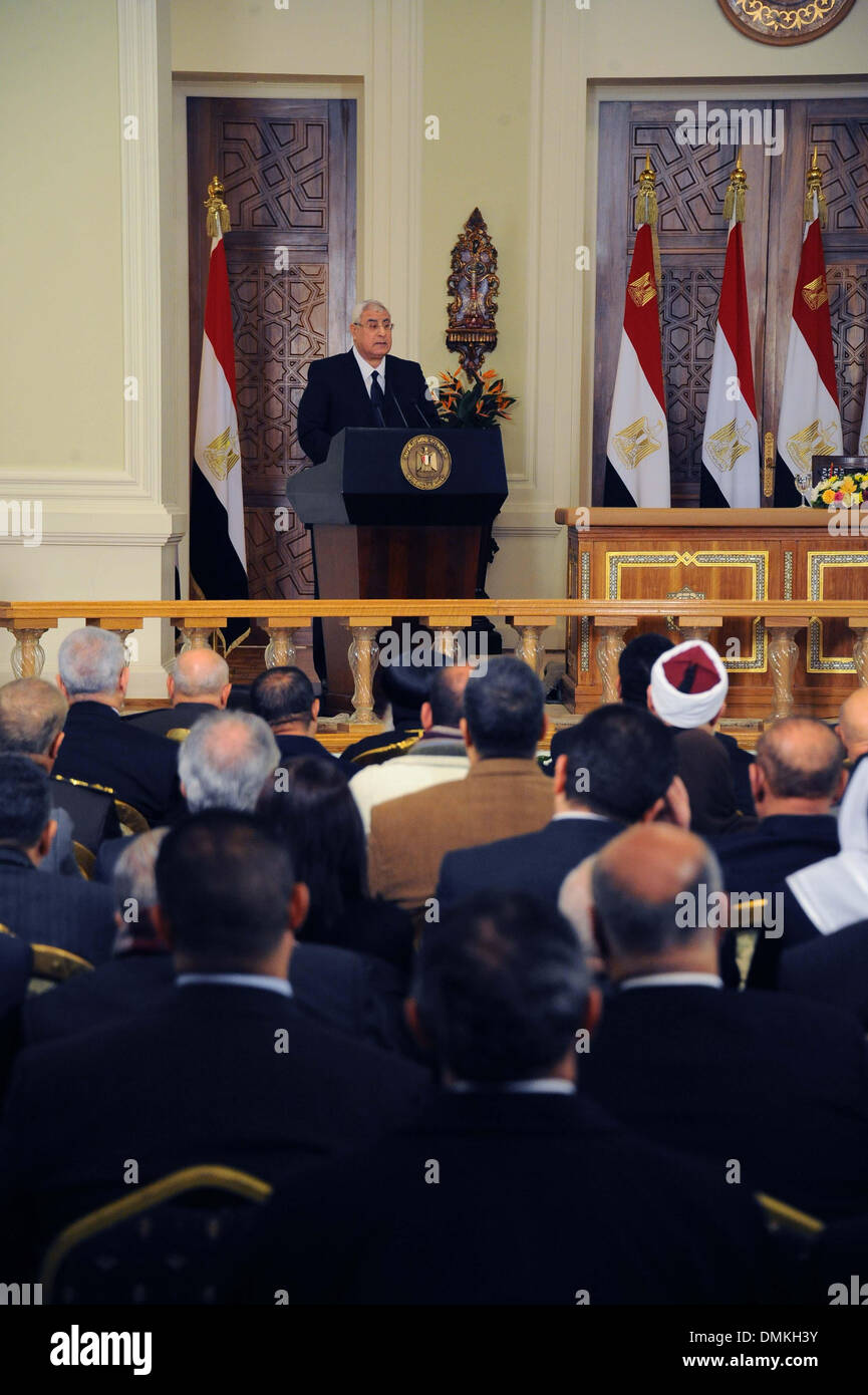 Cairo, Cairo, Egypt. 15th Dec, 2013. A handout picture released by ...
