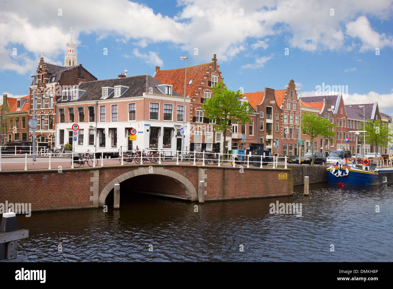 historical centre of Haarlem, Netherlands Stock Photo - Alamy