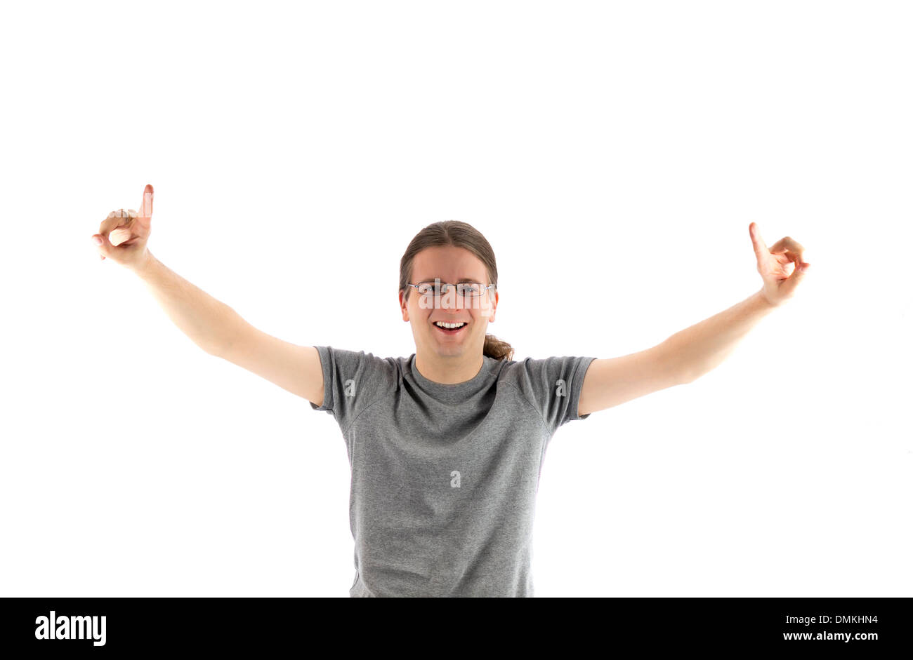 Excitement face close up hi-res stock photography and images - Alamy