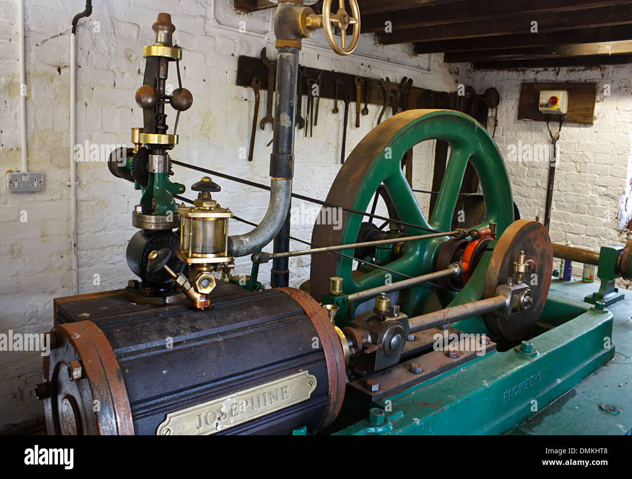 Josephine miniature steam Engine once restored by Fred Dibnah, located ...