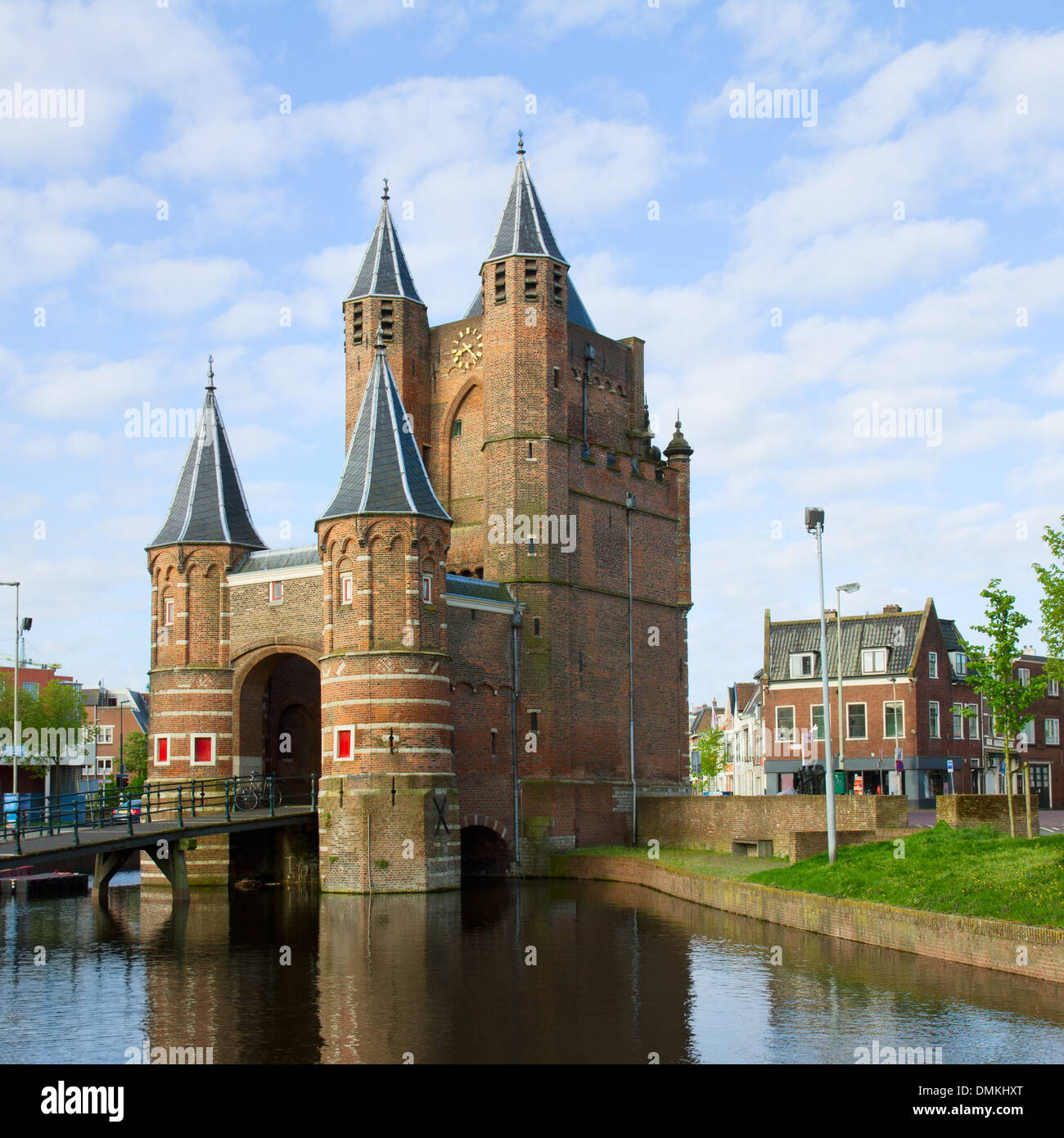 The Gate of Amsterdam, Haarlem, Holland Stock Photo - Alamy