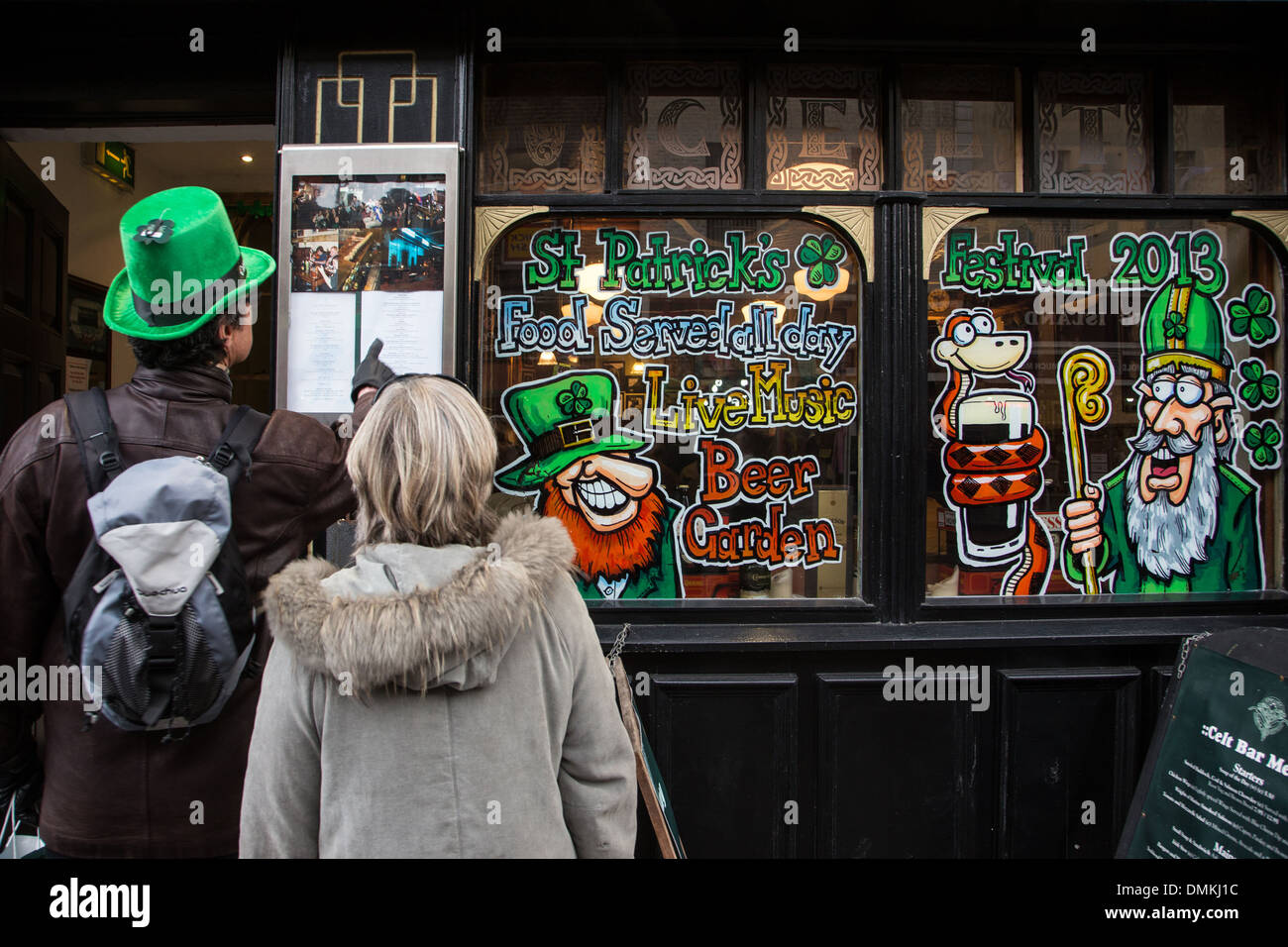 Celt bar celtic pub decorated hi-res stock photography and images - Alamy