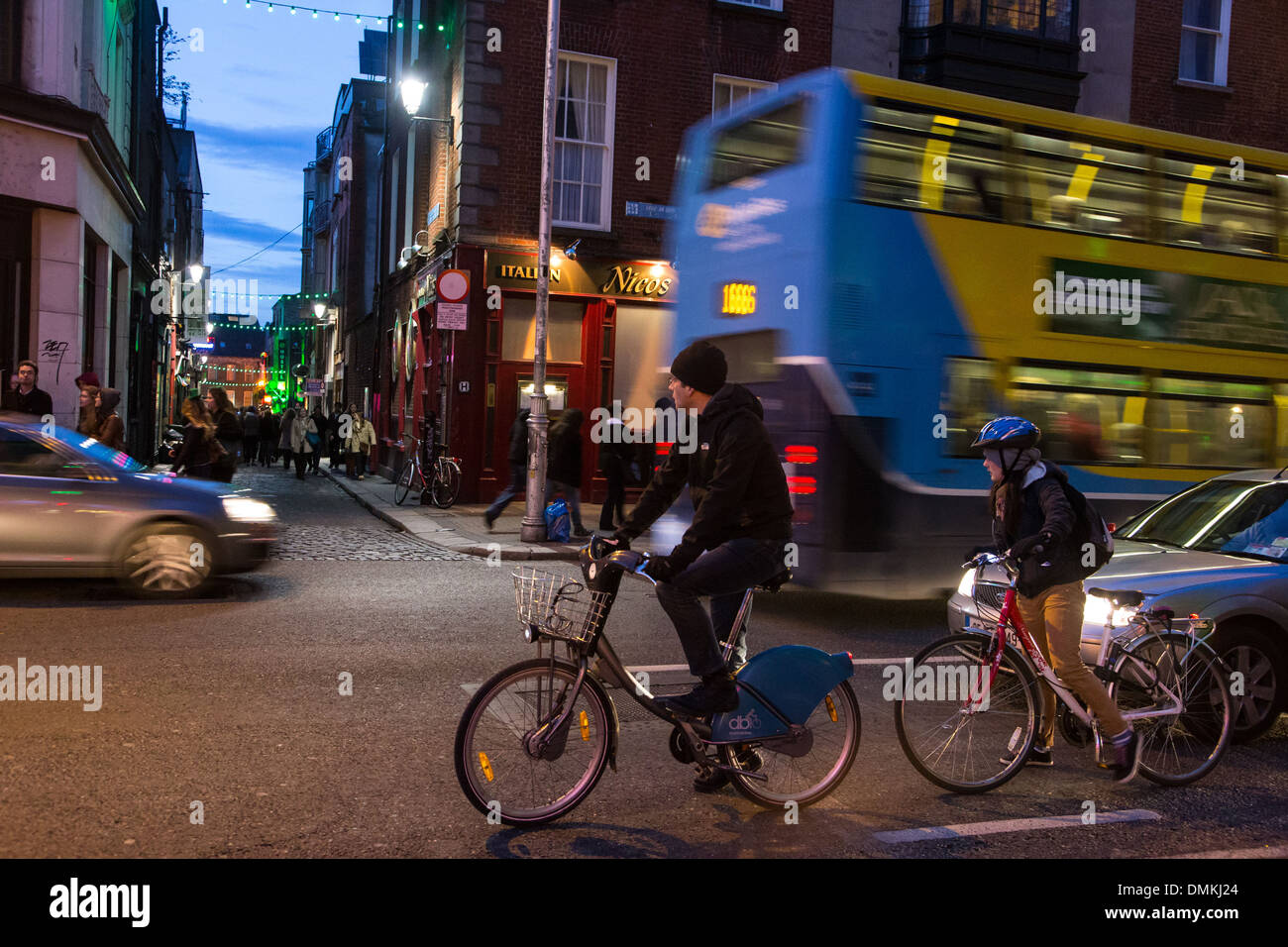 Dublin bus lane hi-res stock photography and images - Alamy