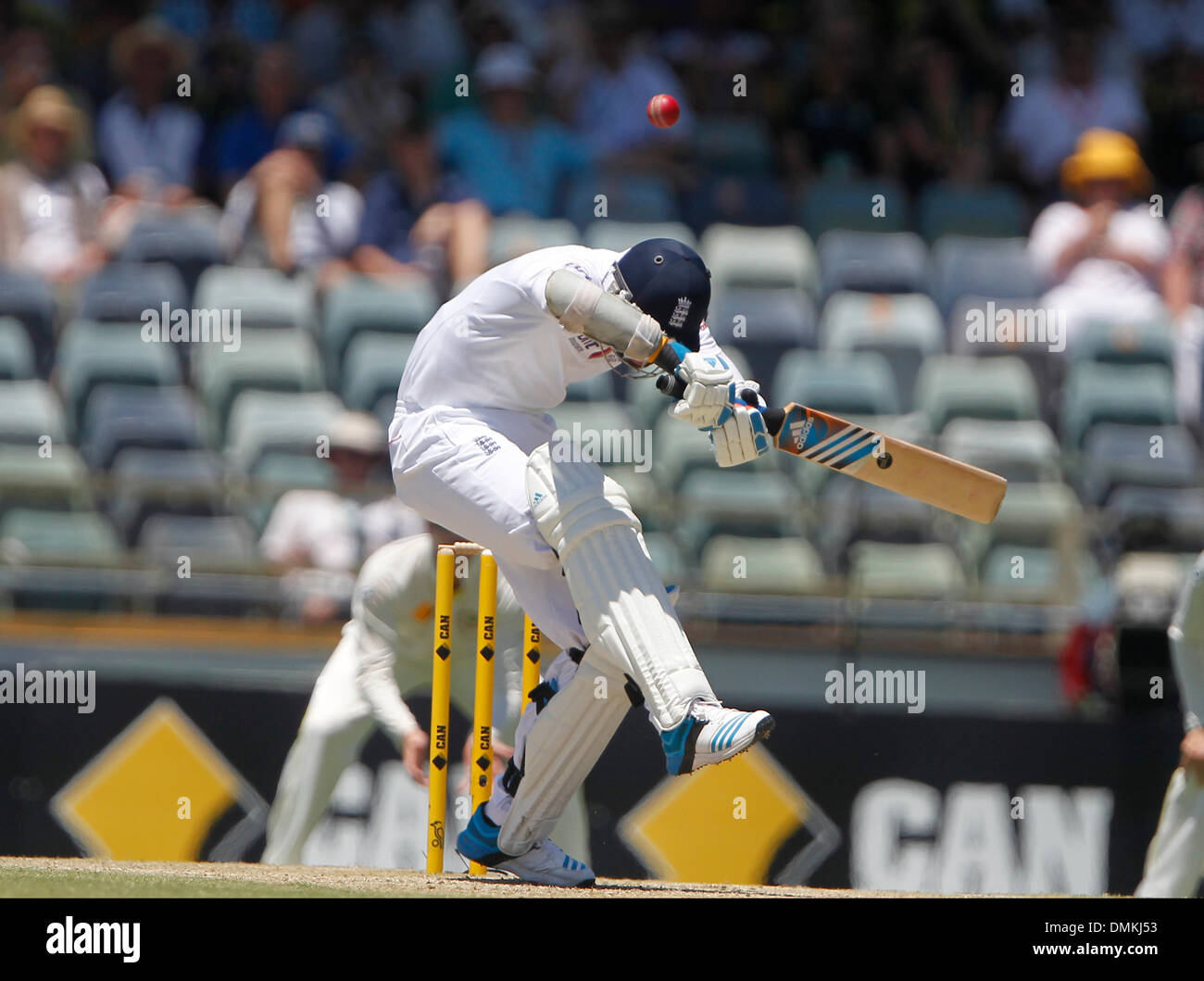 WACA, Perth, Australia. 15th Dec, 2013. Stuart Broad in batting ...