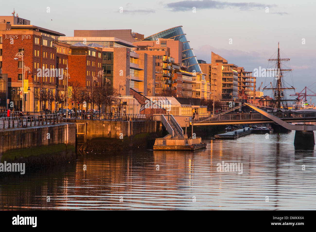 THE NEW NEIGHBOURHOOD OF THE DOCKS ON THE RIVER LIFFEY, SAMUEL BECKETT ...