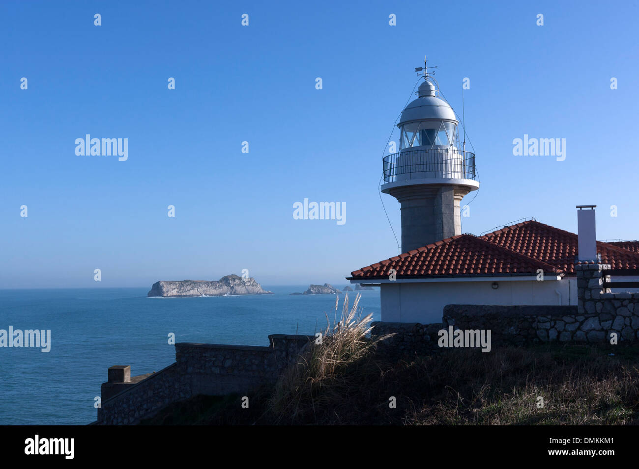 Suances´s lighthouse. Suances. Cantabria, Spain Stock Photo - Alamy