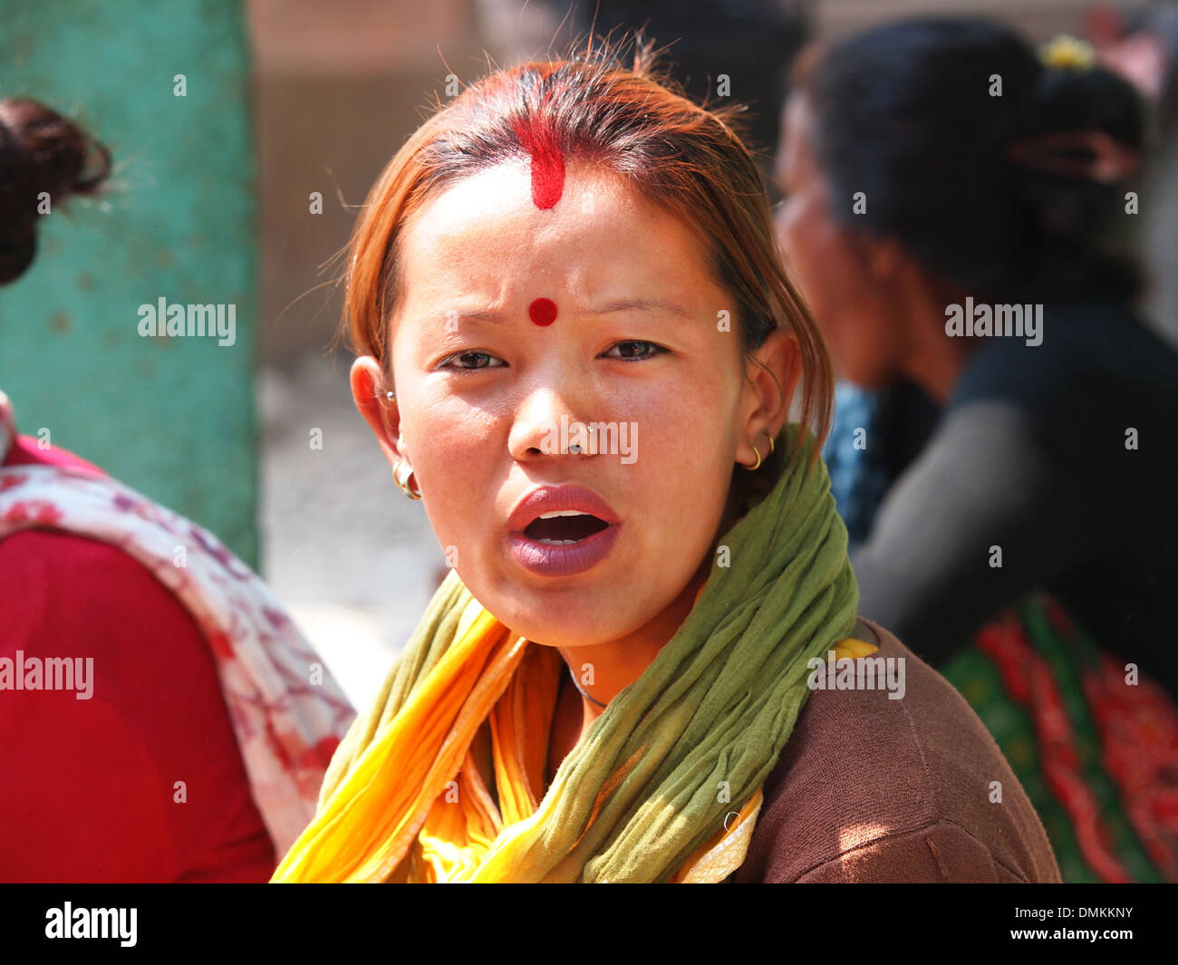 Beautiful nepali girl hi-res stock photography and images - Alamy