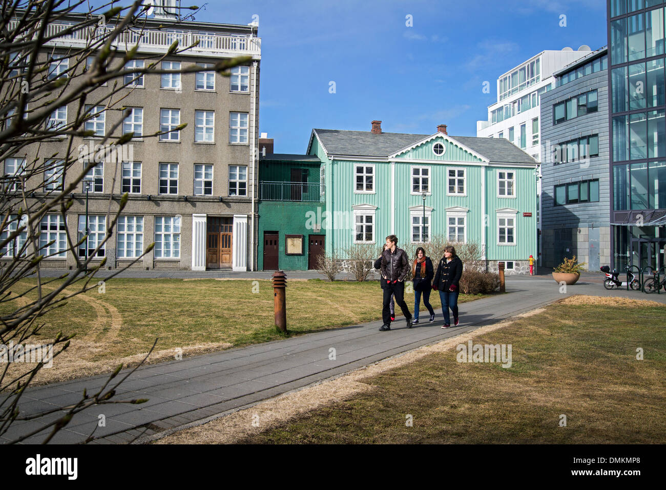CITY OF REYKJAVIK, CAPITAL OF ICELAND, EUROPE Stock Photo - Alamy