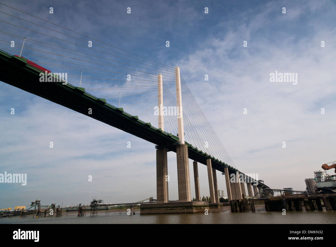 Dartford Crossing Queen Elizabeth 11 Bridge Kent Stock Photo - Alamy