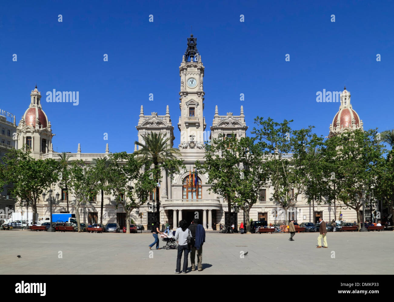 Town hall, Valencia, Spain, Europe Stock Photo - Alamy