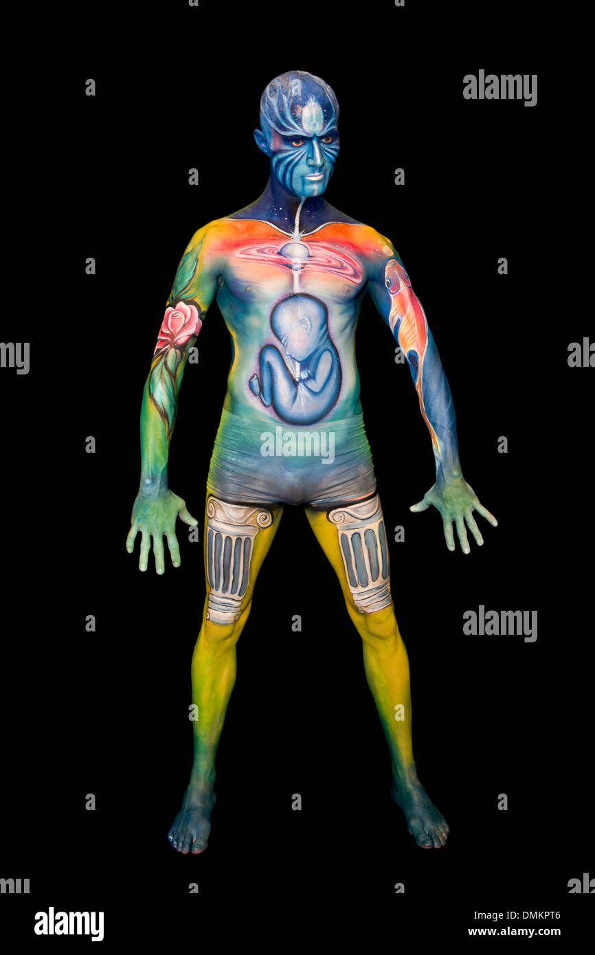 Bodypainting festival hi-res stock photography and images - Alamy