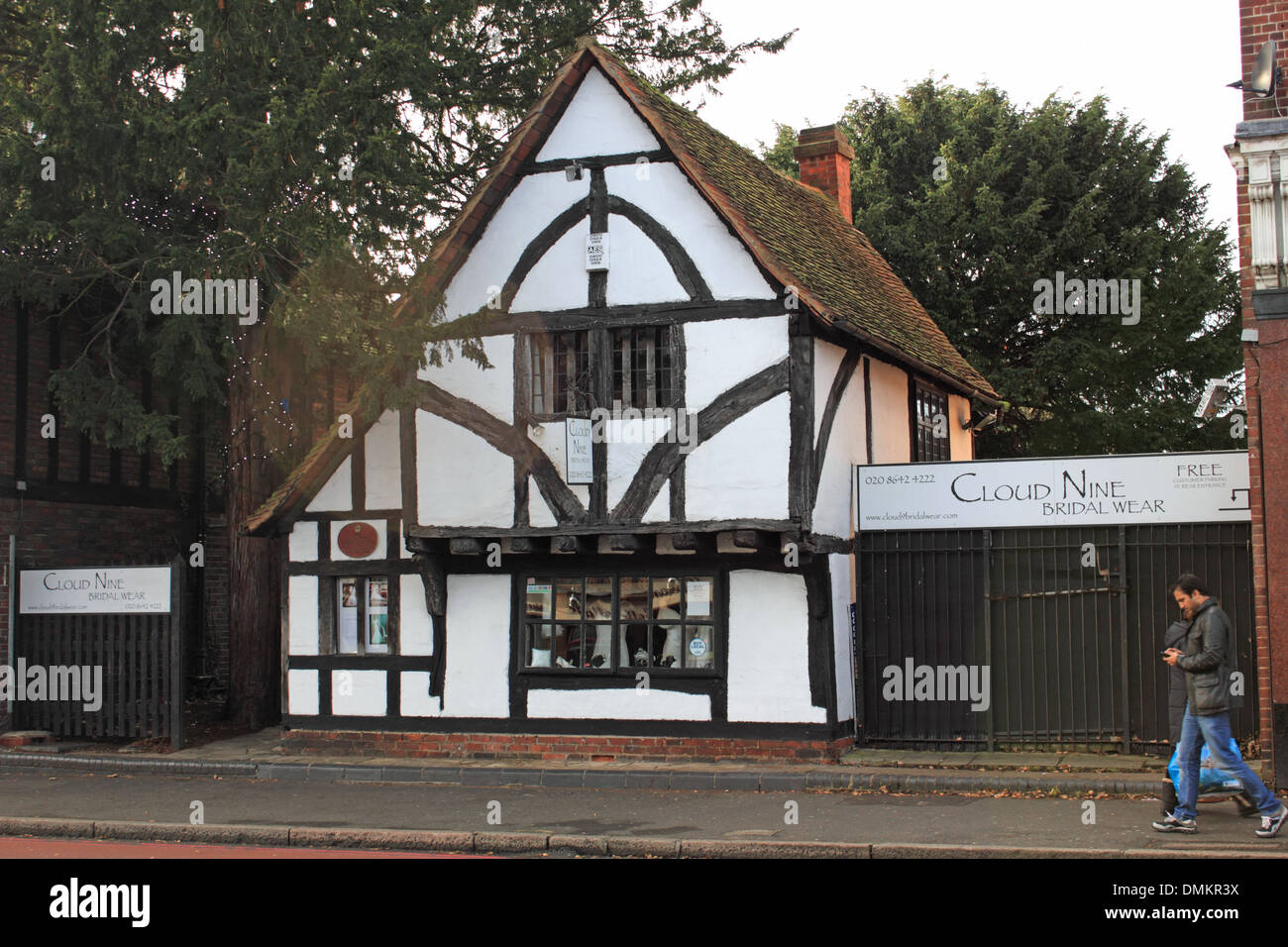 The Old Cottage Cheam in London borough of Sutton, England, UK Stock ...