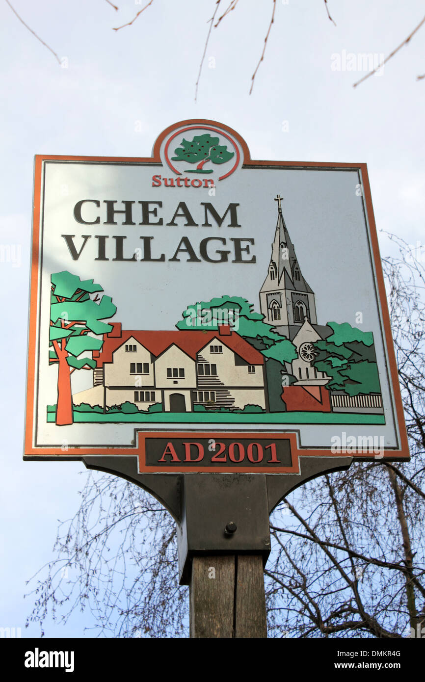 Cheam village hi-res stock photography and images - Alamy