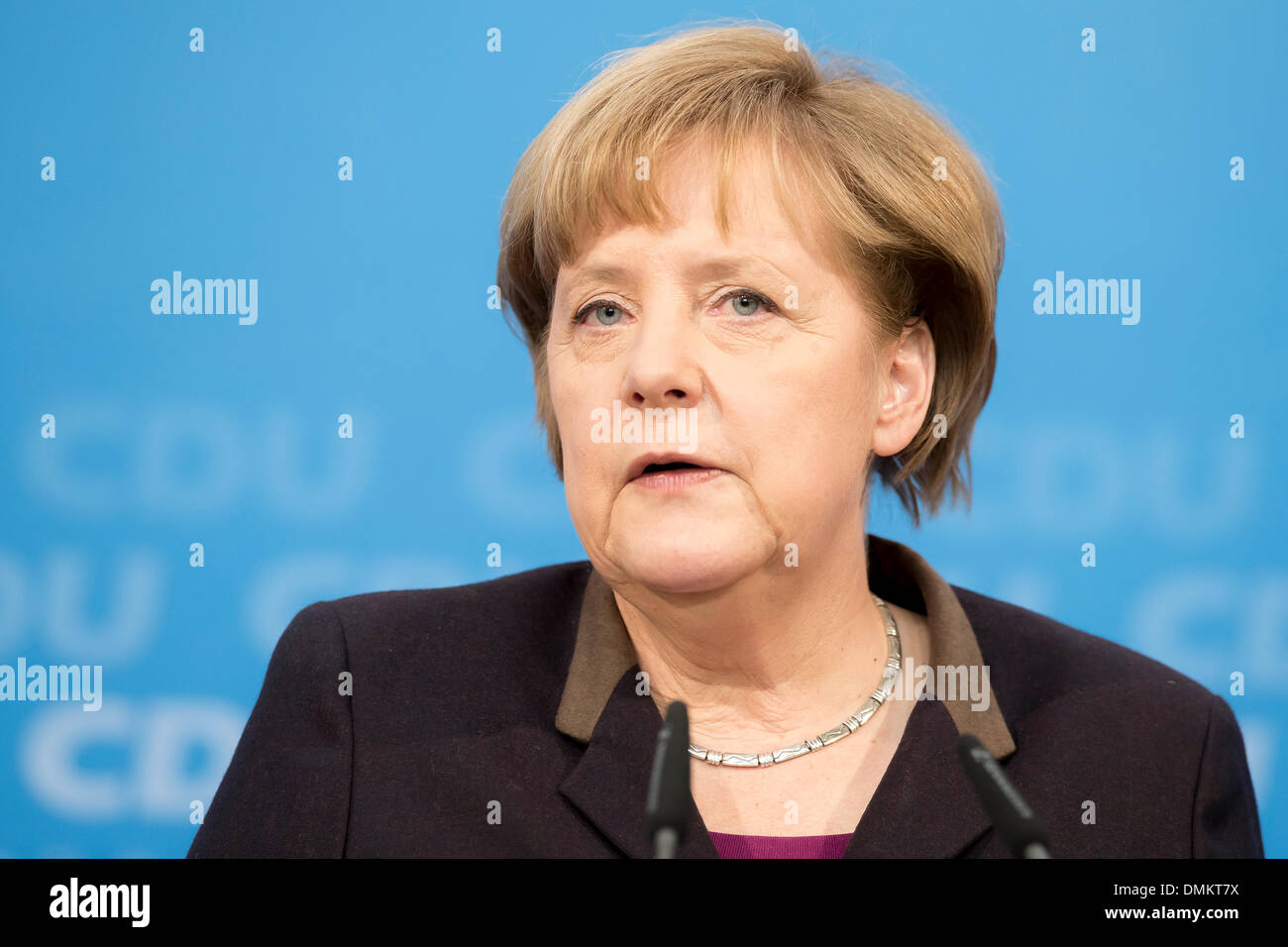 Berlin, Germany. 15th December, 2013. CDU Press Conference with Angela ...