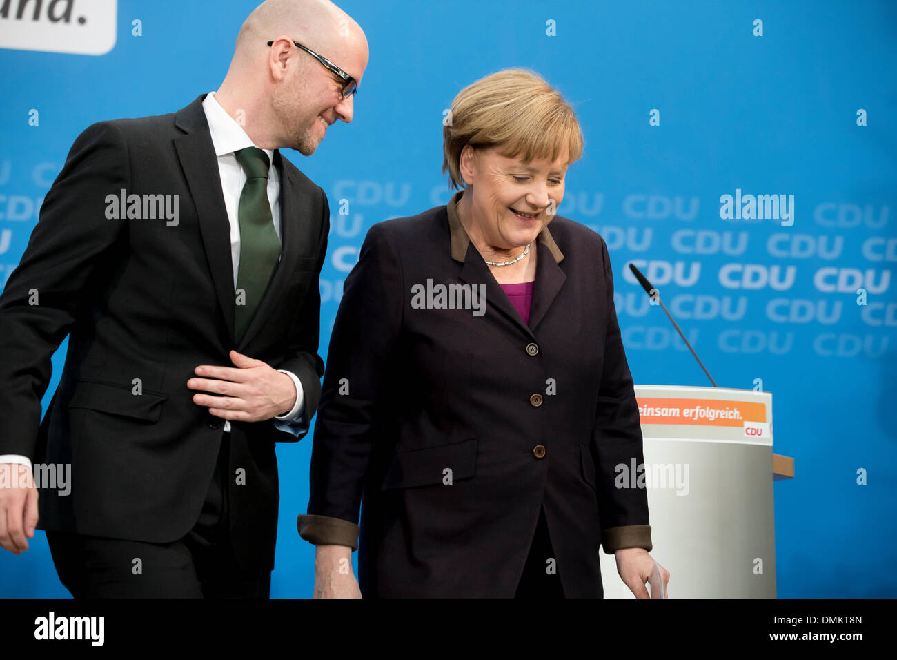 Berlin, Germany. 15th December, 2013. CDU Press Conference with Angela ...
