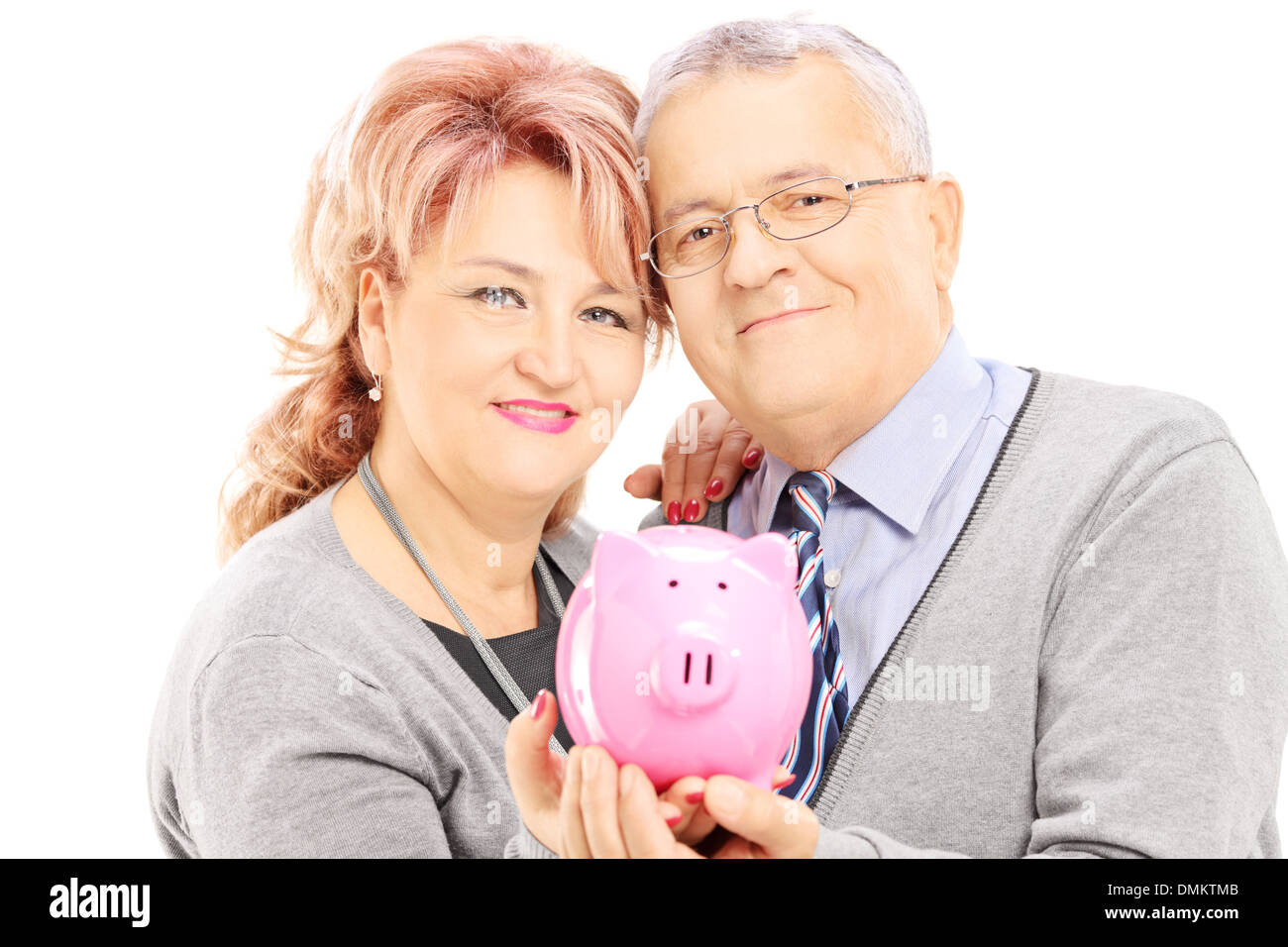 Woman holding bank money Cut Out Stock Images & Pictures - Alamy