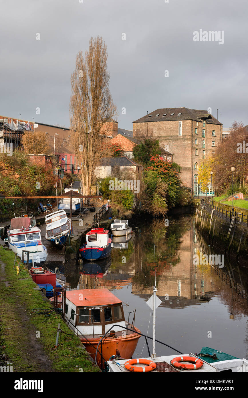 The Ouseburn river in Newcastle-upon-Tyne Stock Photo - Alamy