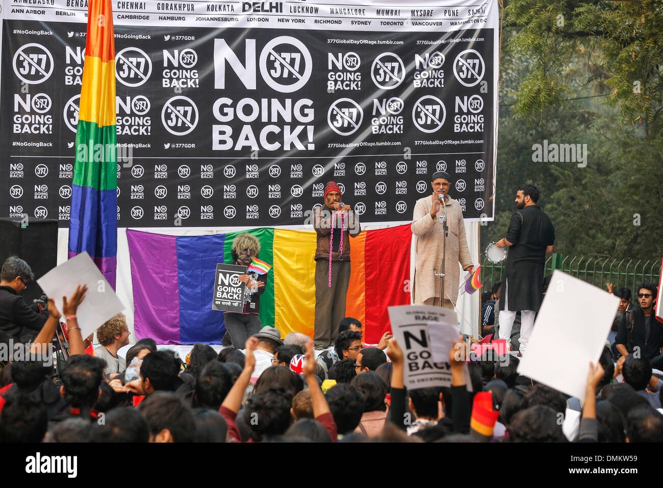 Lgbt protest india hi-res stock photography and images - Alamy
