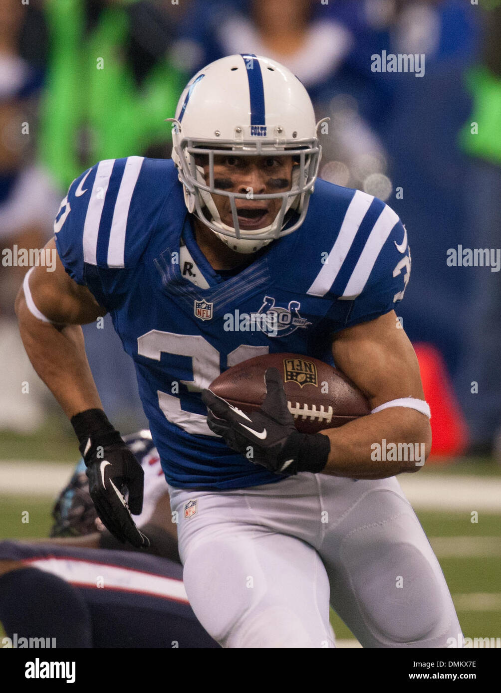 Indianapolis, IN, USA. 15th Dec, 2013. Indianapolis Colts running back ...