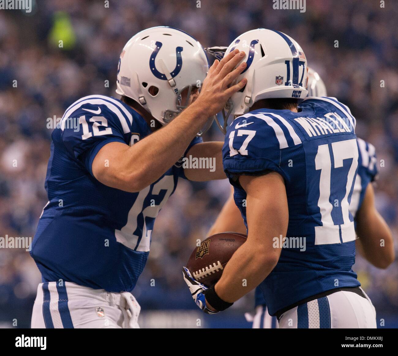 Indianapolis, IN, USA. 15th Dec, 2013. Indianapolis Colts wide receiver ...
