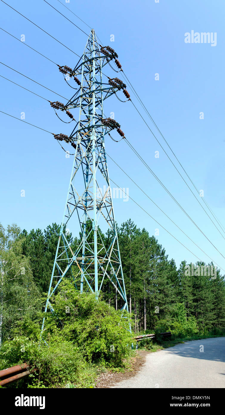 Old electric post hi-res stock photography and images - Alamy