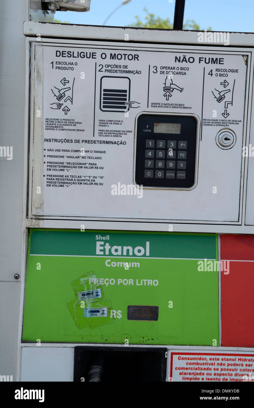 Ethanol gas station brazil hi-res stock photography and images - Alamy