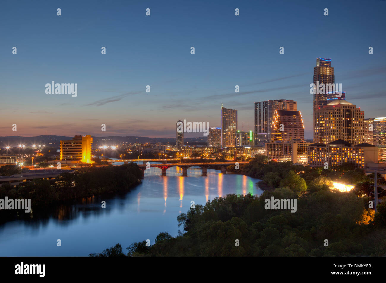 Austin texas skyline hi-res stock photography and images - Alamy