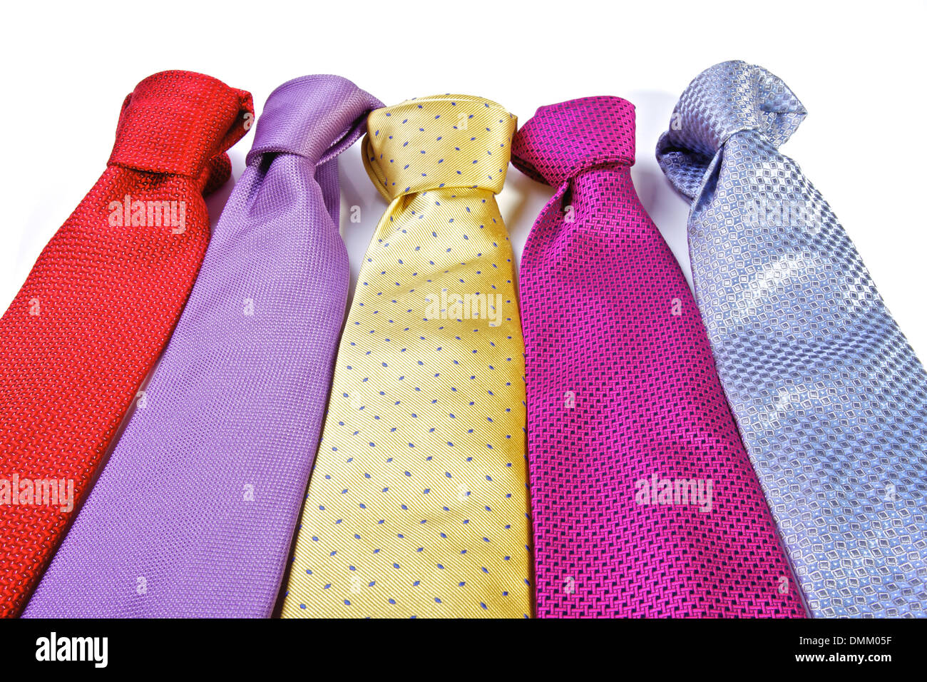 Row of Ties Stock Photo - Alamy
