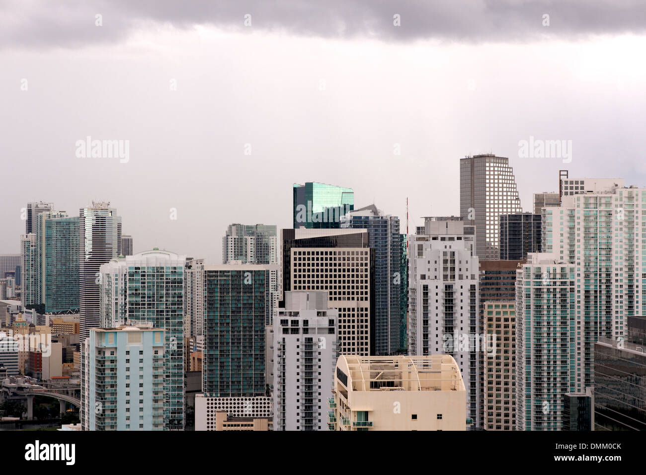 High rise towers brickell hi-res stock photography and images - Alamy