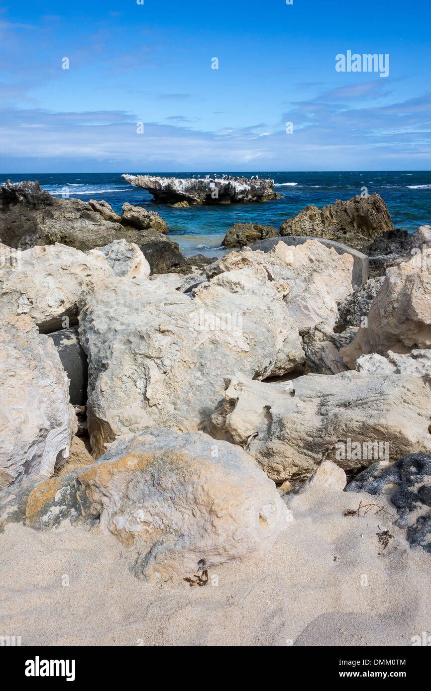 Seascape at Marmion Marine Park, Perth Western Australia TWO Stock ...
