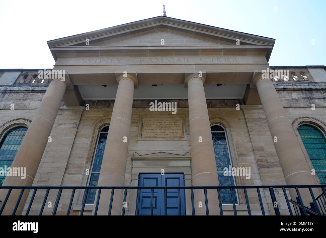 facade of sydney grammar school, college street, sydney, australia ... facade of sydney grammar school, college street, sydney, australia ...