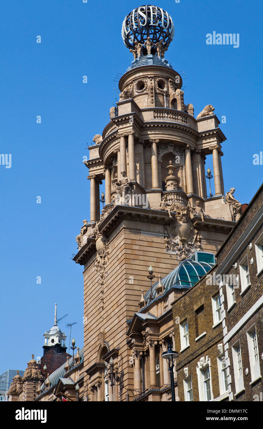 The magnificent architecture of the London Coliseum Stock Photo - Alamy