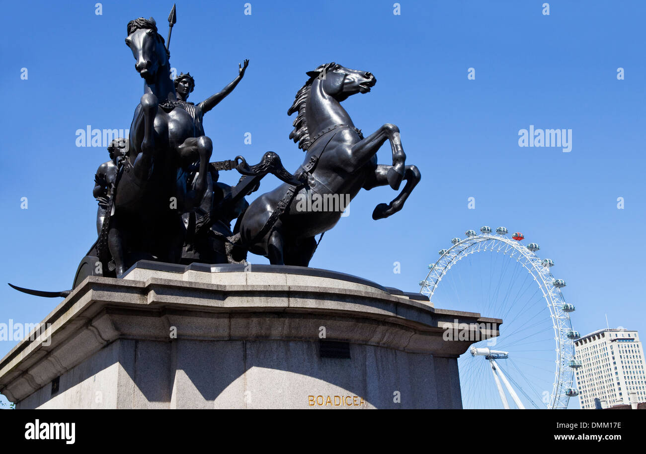 Queen boadicea horses hi-res stock photography and images - Alamy