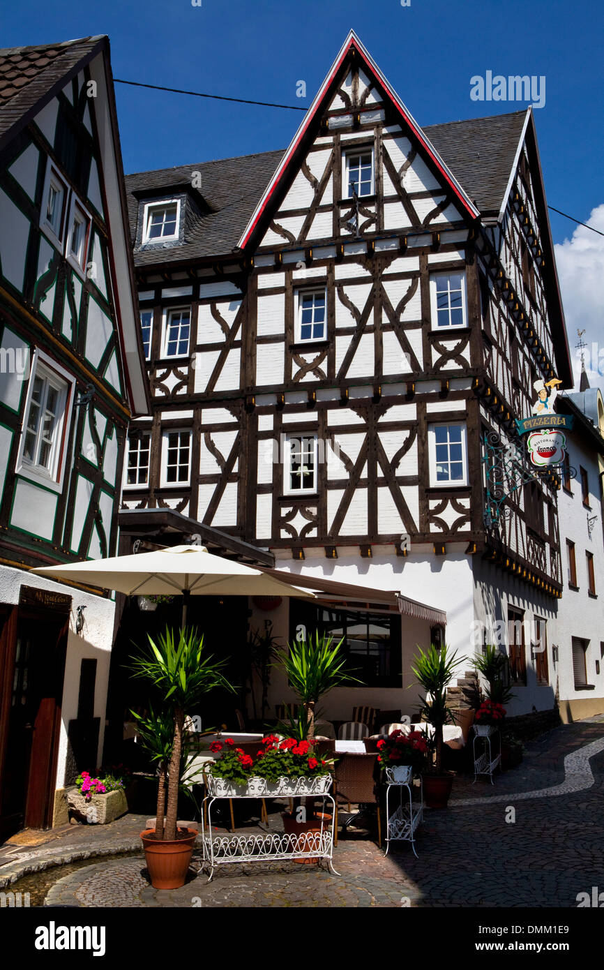 The beautiful architecture in Linz am Rhein in Germany Stock Photo - Alamy