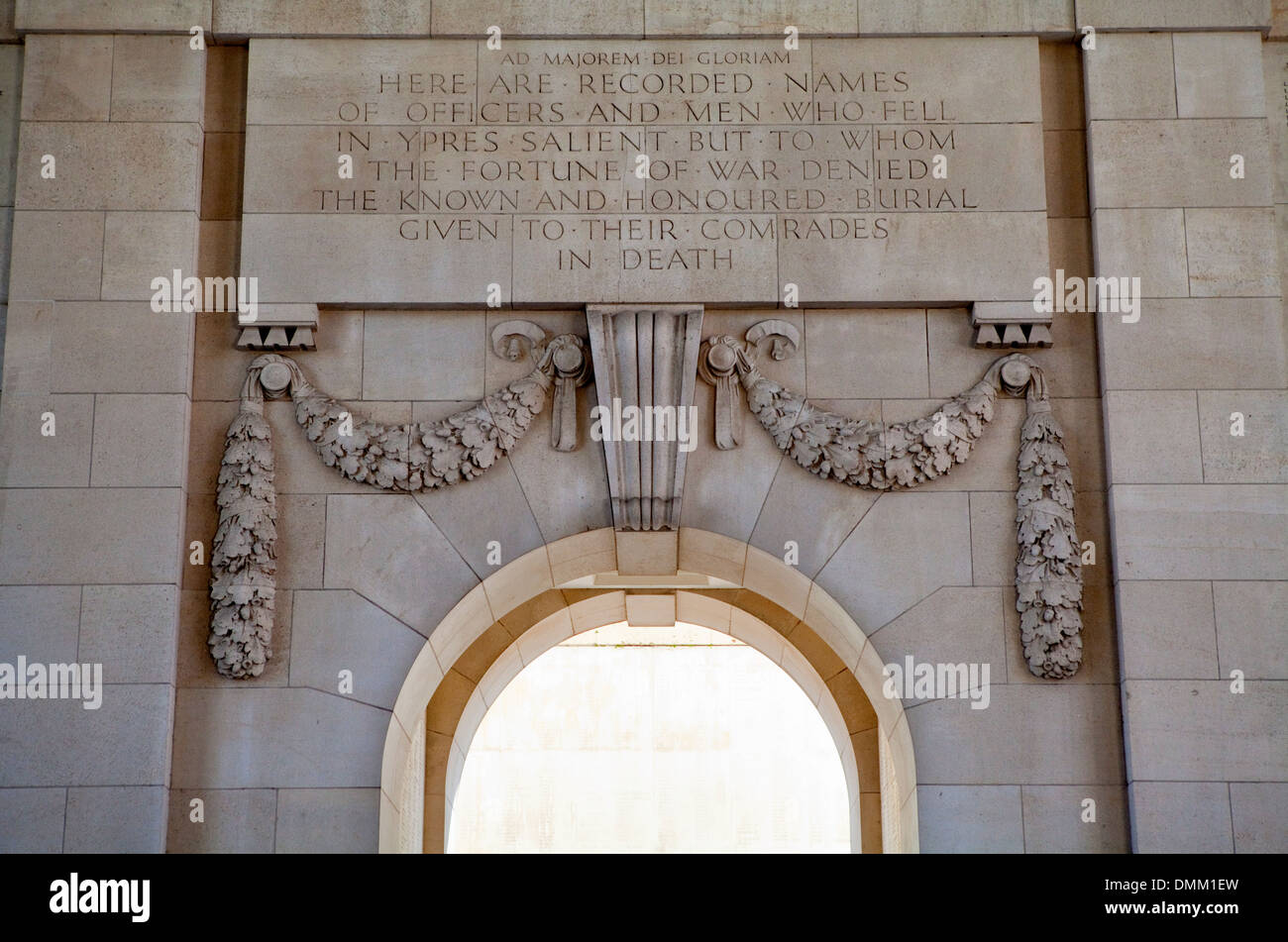 World war 1 soldiers inside menin gate hi-res stock photography and ...
