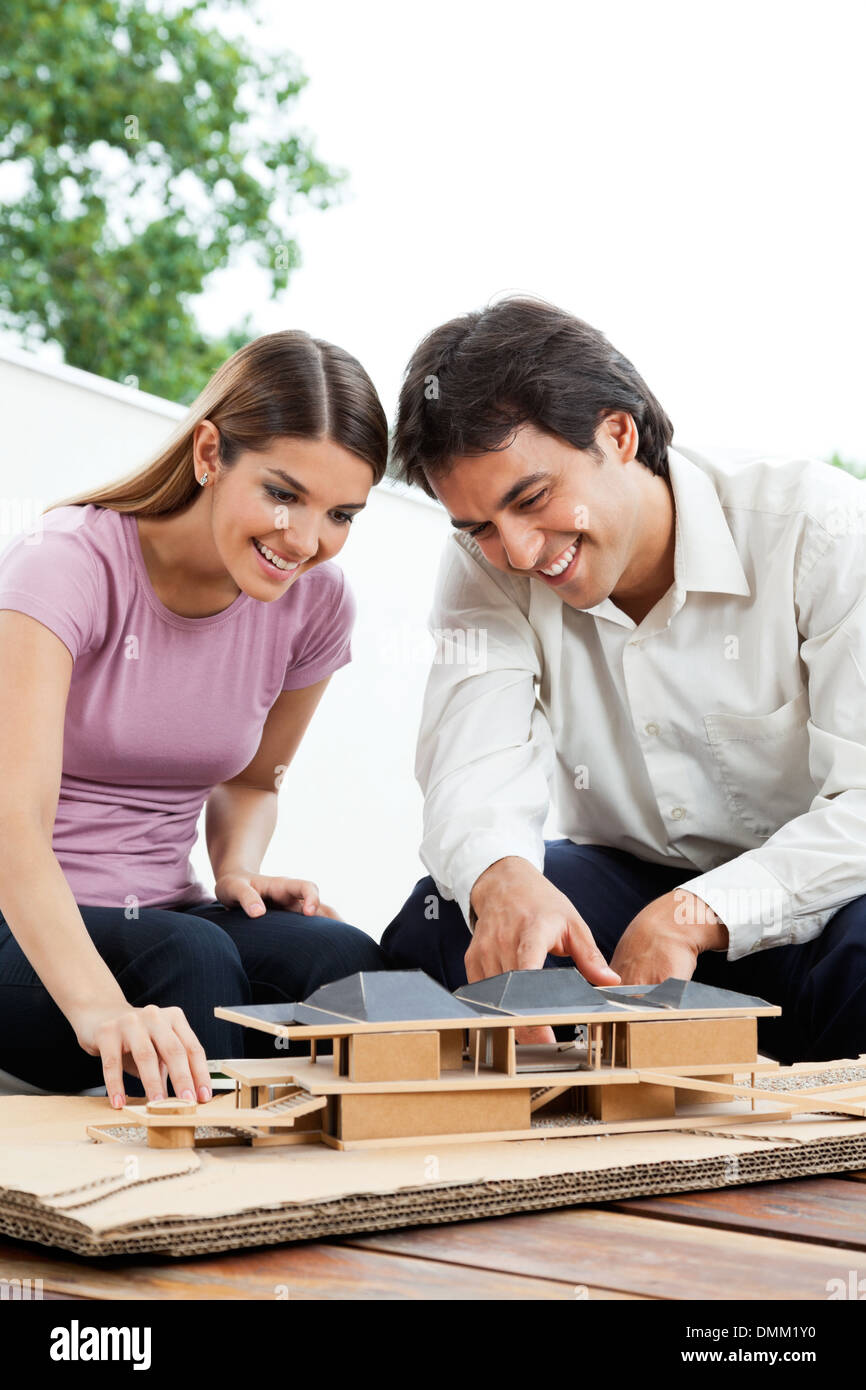 Architects Working On Project Stock Photo - Alamy