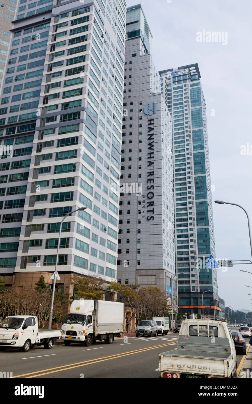 Hanwha Resorts hotel - Busan, South Korea Stock Photo - Alamy