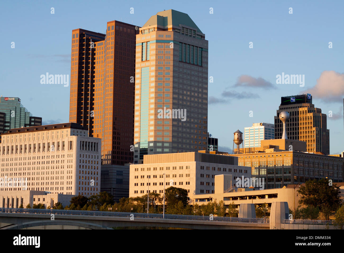 Buildings on the Columbus, Ohio skyline Stock Photo - Alamy