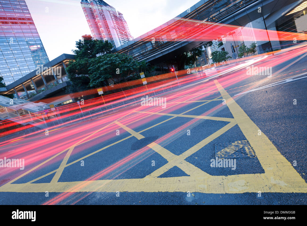traffic in Hong Kong Stock Photo - Alamy
