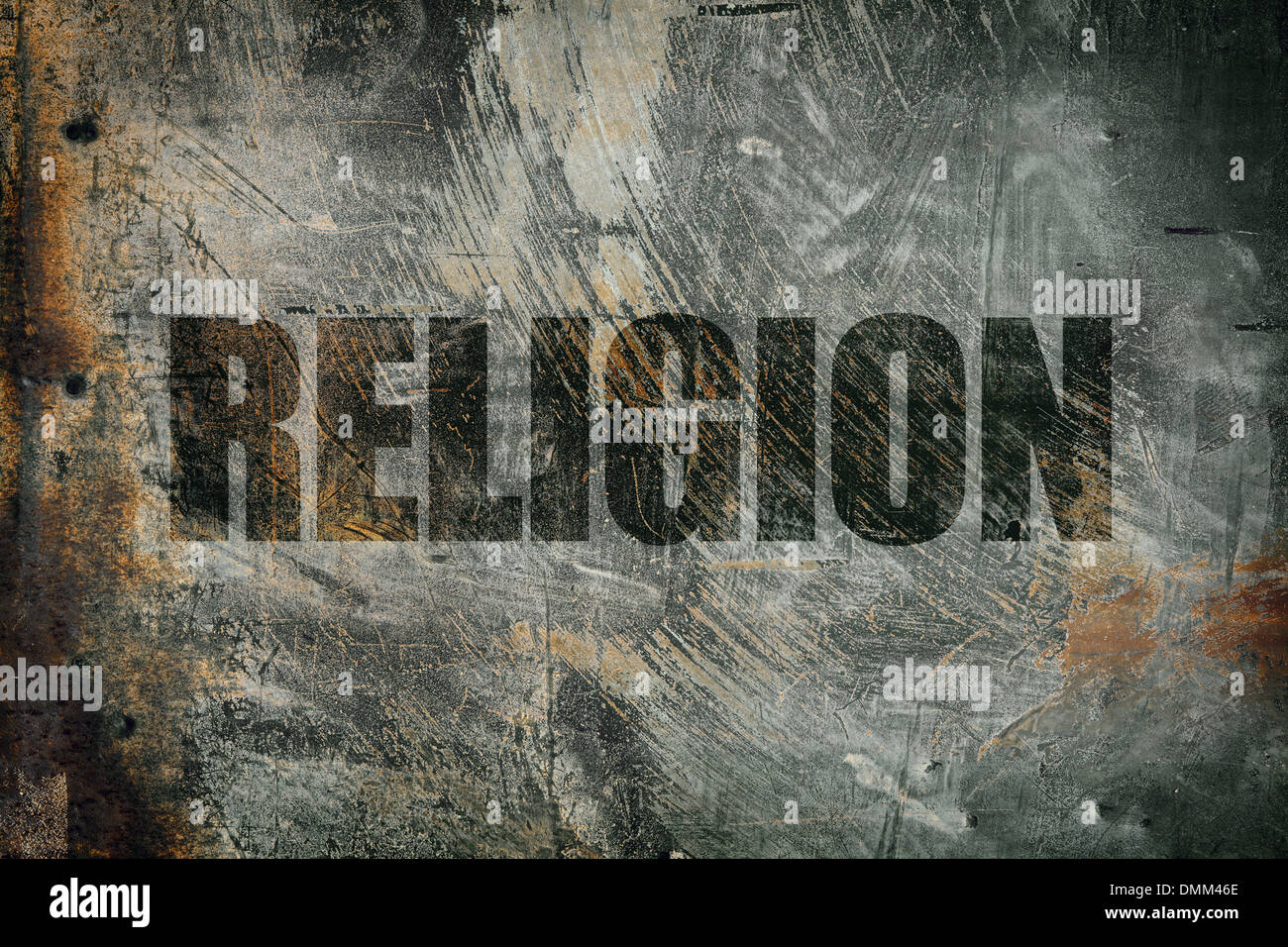 Religions grunge hi-res stock photography and images - Alamy