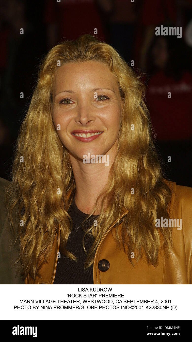 Sept. 4, 2001 - Los Angeles, CALIFORNIA, USA - LISA KUDROW.'ROCK STAR ...