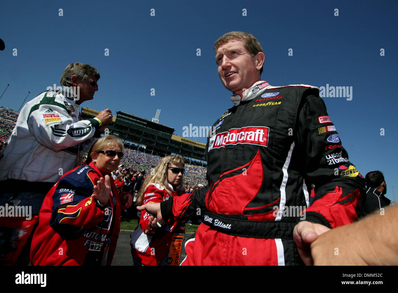 04 October 2009: NASCAR Sprint Cup Series driver Bill Elliott #21 ...