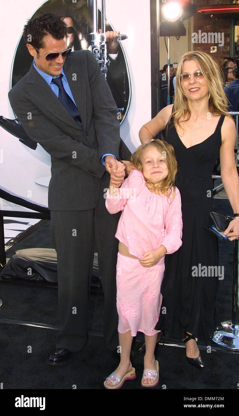 June 26, 2002 - Los Angeles, CALIFORNIA, USA - JOHNNY KNOXVILLE, WIFE ...