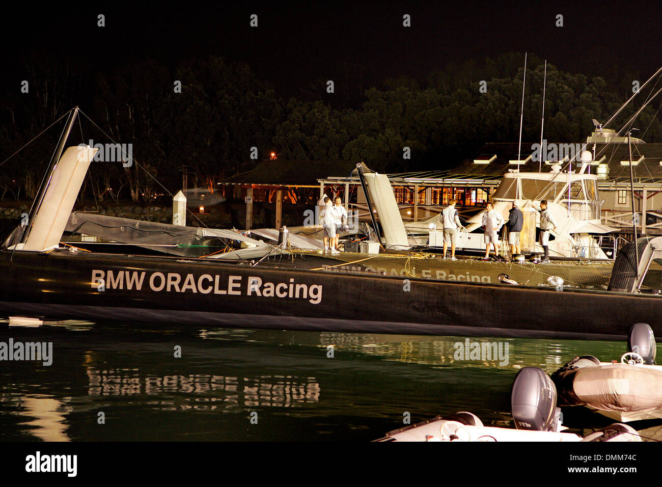 Nov 03, 2009 - San Diego, California, USA - The BMW Oracle trimaran ...