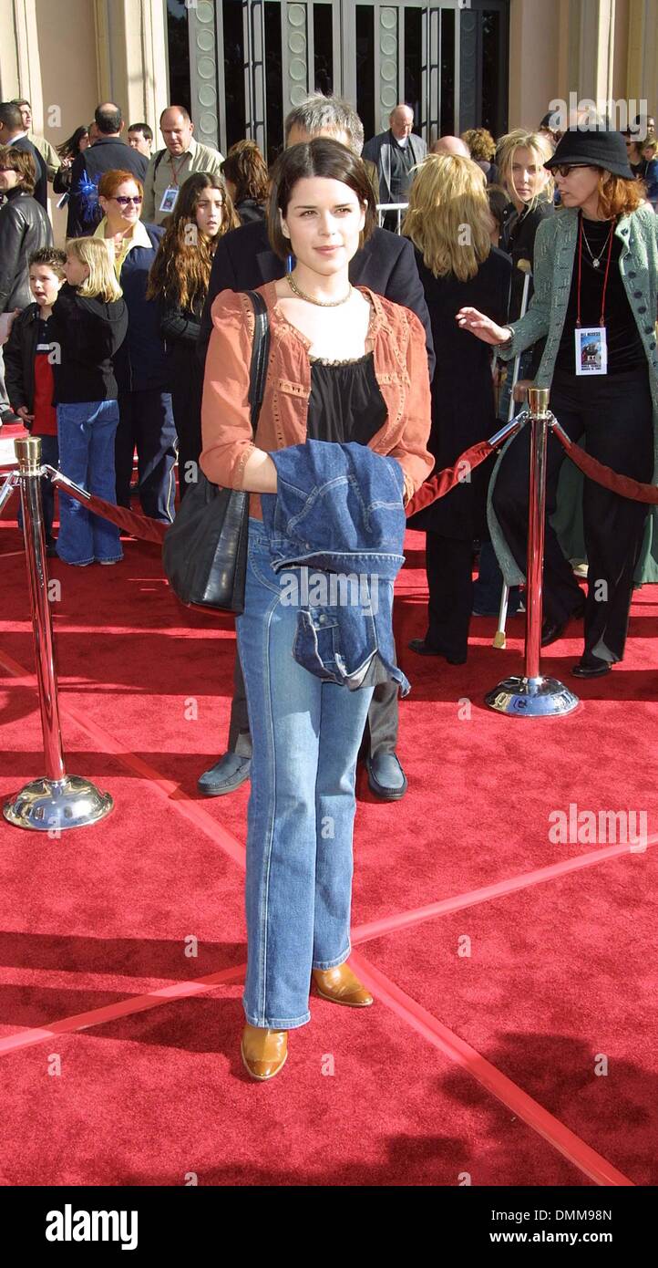 Mar. 16, 2002 - Los Angeles, CALIFORNIA, USA - NEVE CAMPBELL..20TH ...