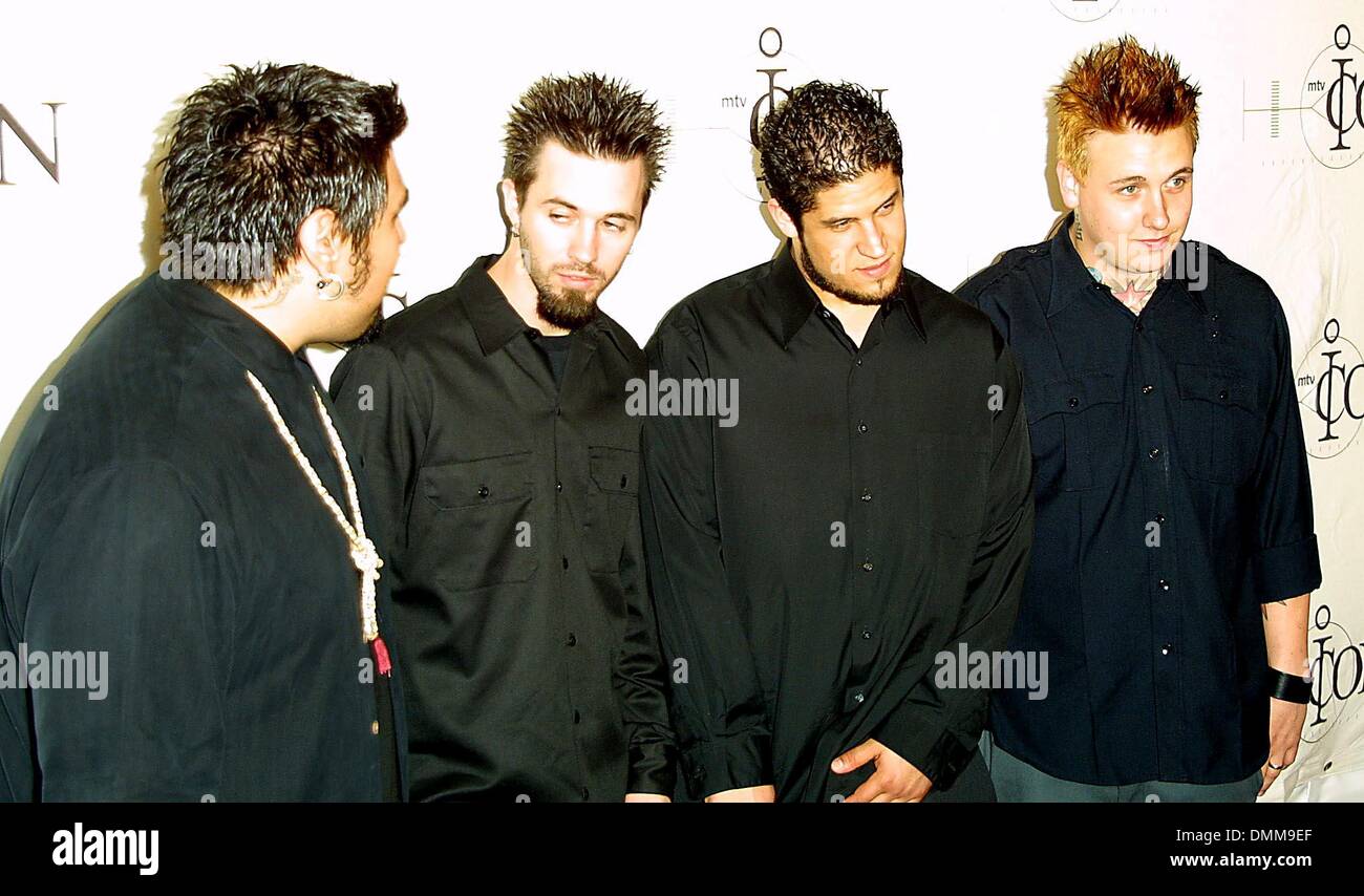 Apr. 16, 2002 - Los Angeles, CALIFORNIA, USA - PAPA ROACH WITH LEAD ...