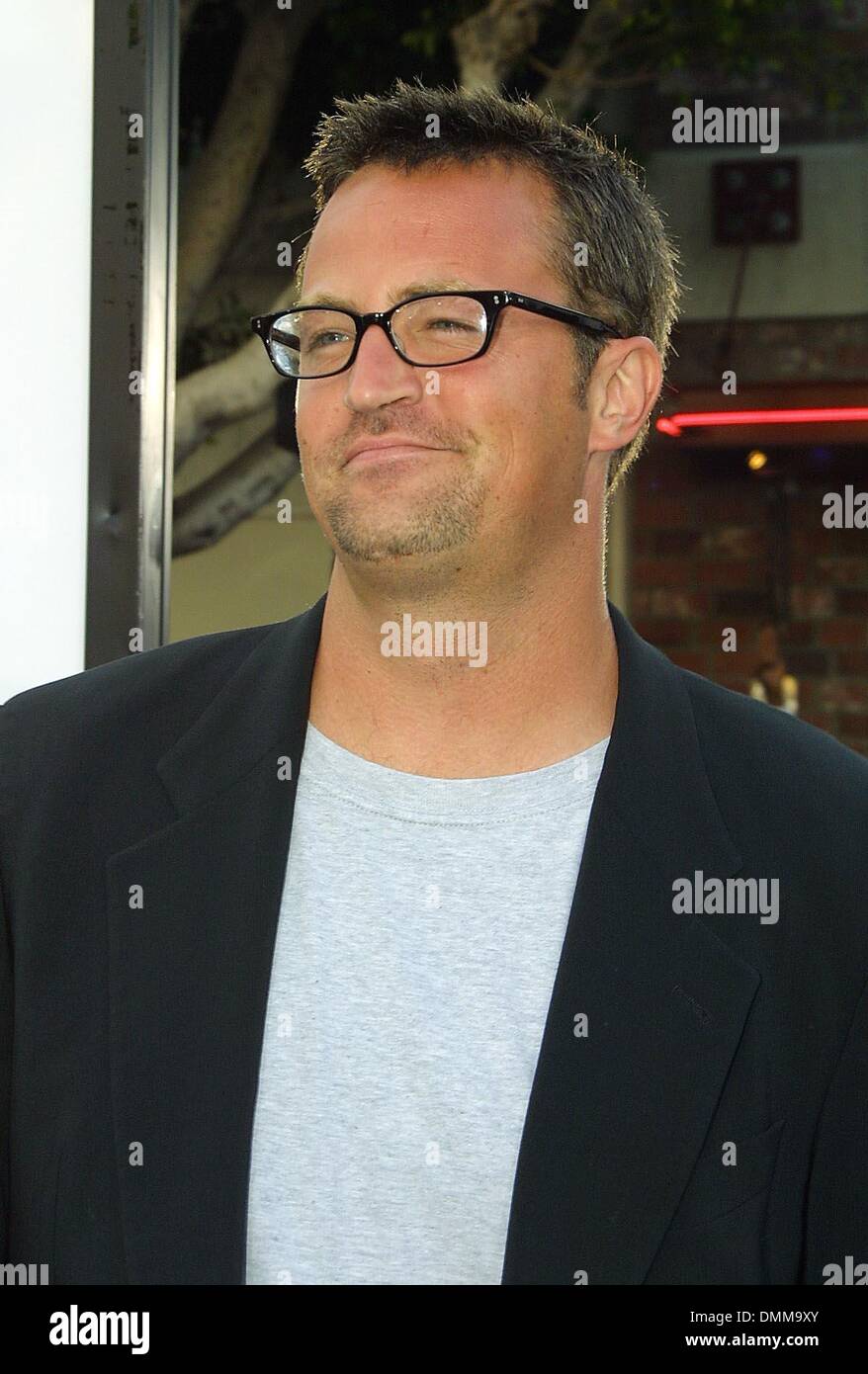 June 27, 2002 - Los Angeles, CALIFORNIA, USA - MATTHEW PERRY..'MEN IN ...