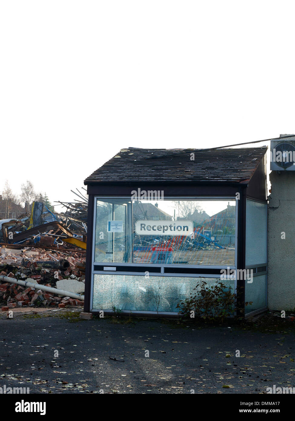 Reception area of former Foden Truck makers factory site in Elworth ...
