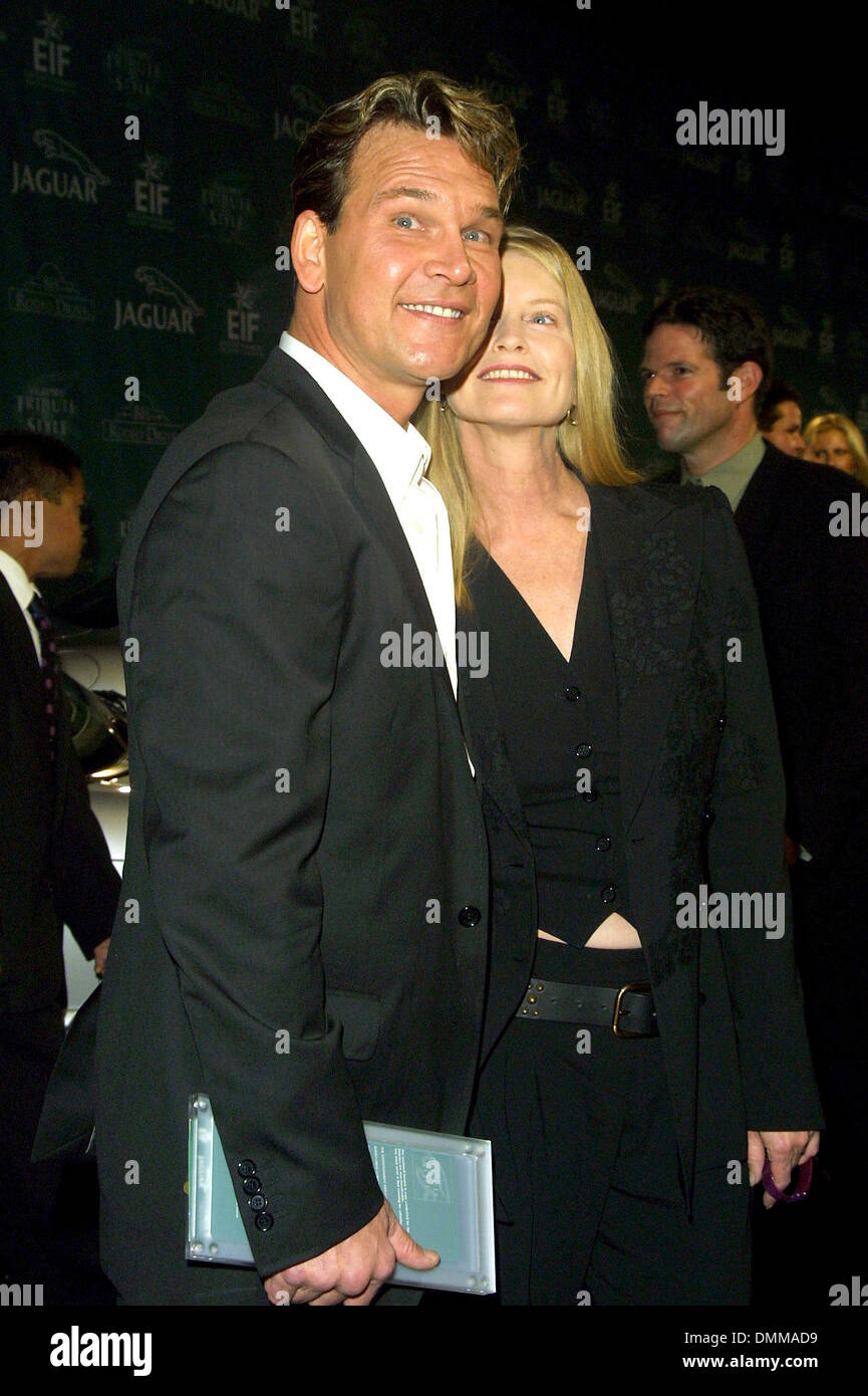 Sept. 24, 2002 - Beverly Hills, CALIFORNIA, USA - PATRICK SWAYZE AND ...