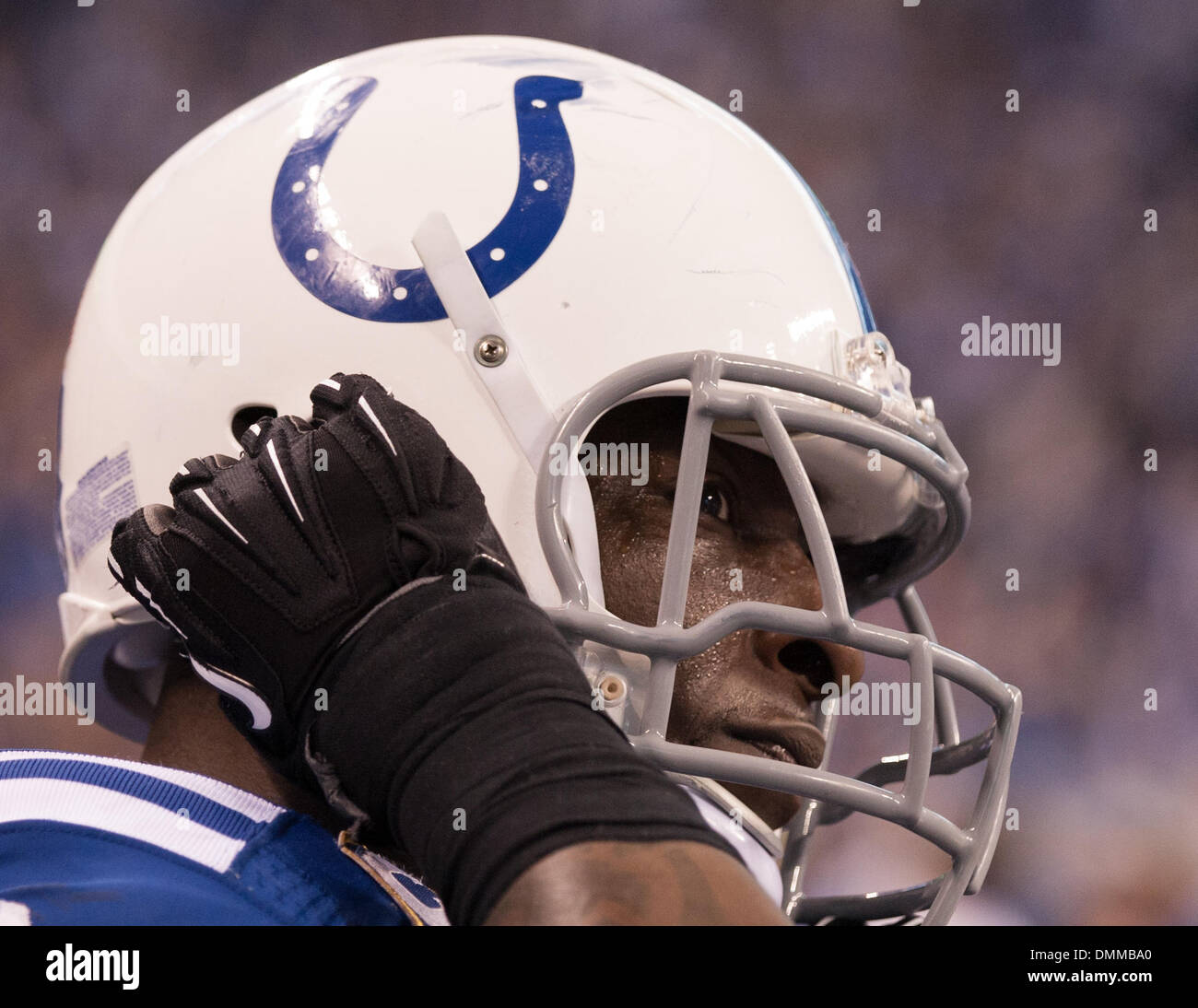 Indianapolis, IN, USA. 15th Dec, 2013. Indianapolis Colts outside ...